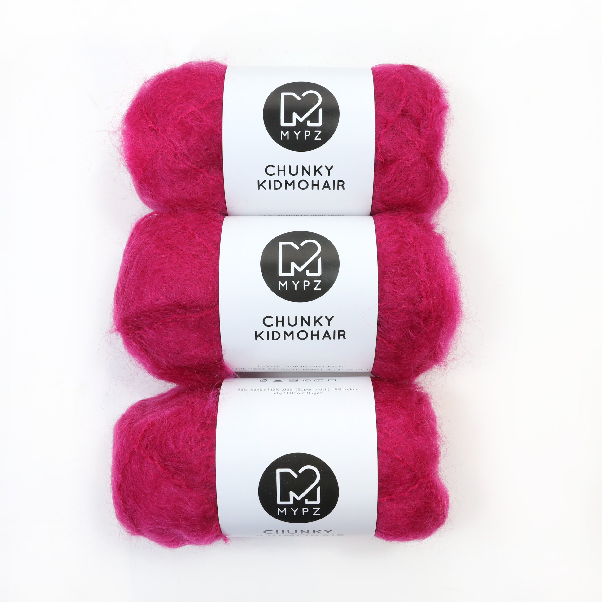 MYPZ Chunky Kidmohair DK – Poppy Red – MYPZ Handmade Luxury